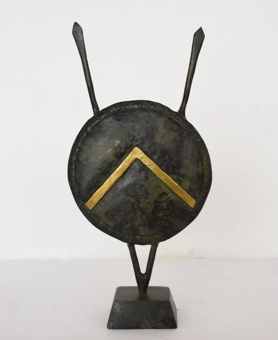 Leonidas Shield With Λ Symbol and Spears 530-480 B.C - Etsy Canada