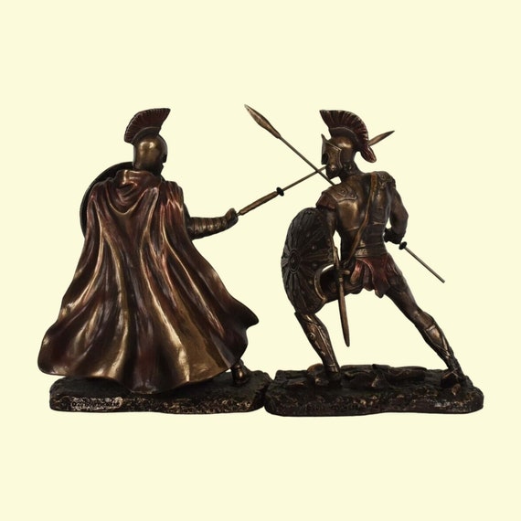 Achilles And Hector In Troy