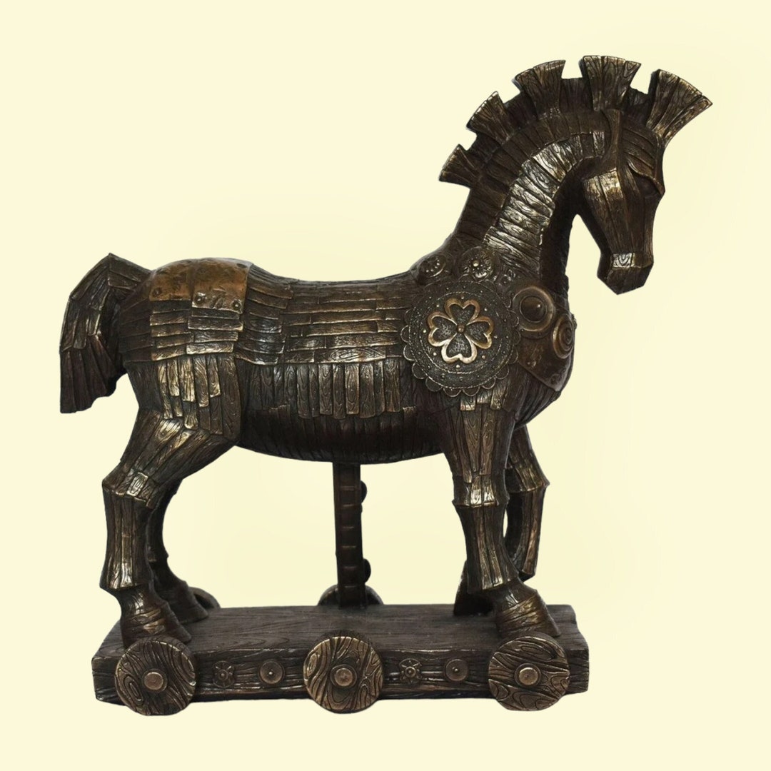 Trojan Horse - Hollow Horse Constructed by the Greeks to Gain Entrance ...