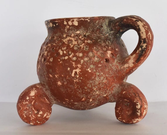 Ancient Greek Oil Lamp Athens 600 BC Source of Portable - Etsy