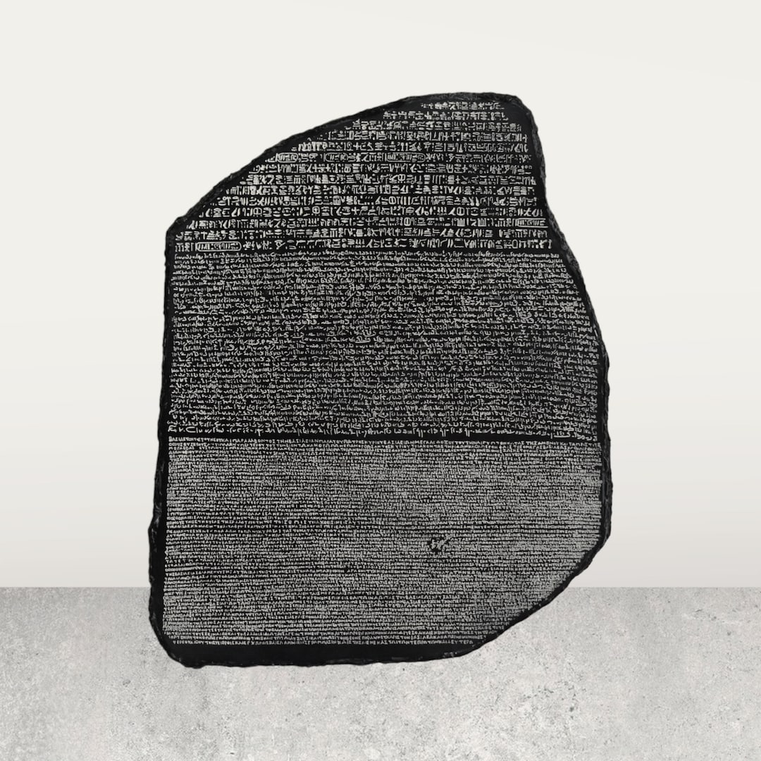 The Rosetta Stone - One of the Most Famous Archaeological Artifacts ...