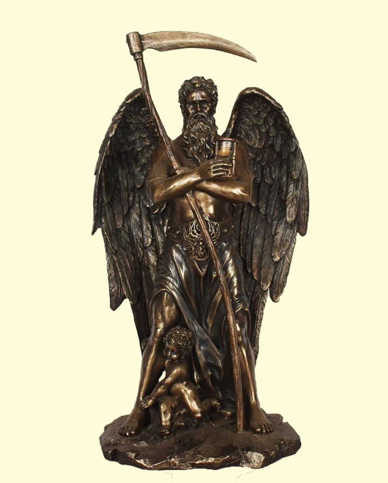 Cronus Kronos King of the Titanes and the God of Time He Ruled the ...