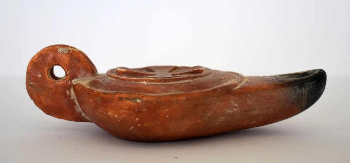 Greek Oil Lamp Cross, the Principal Symbol of the Christian Religion ...