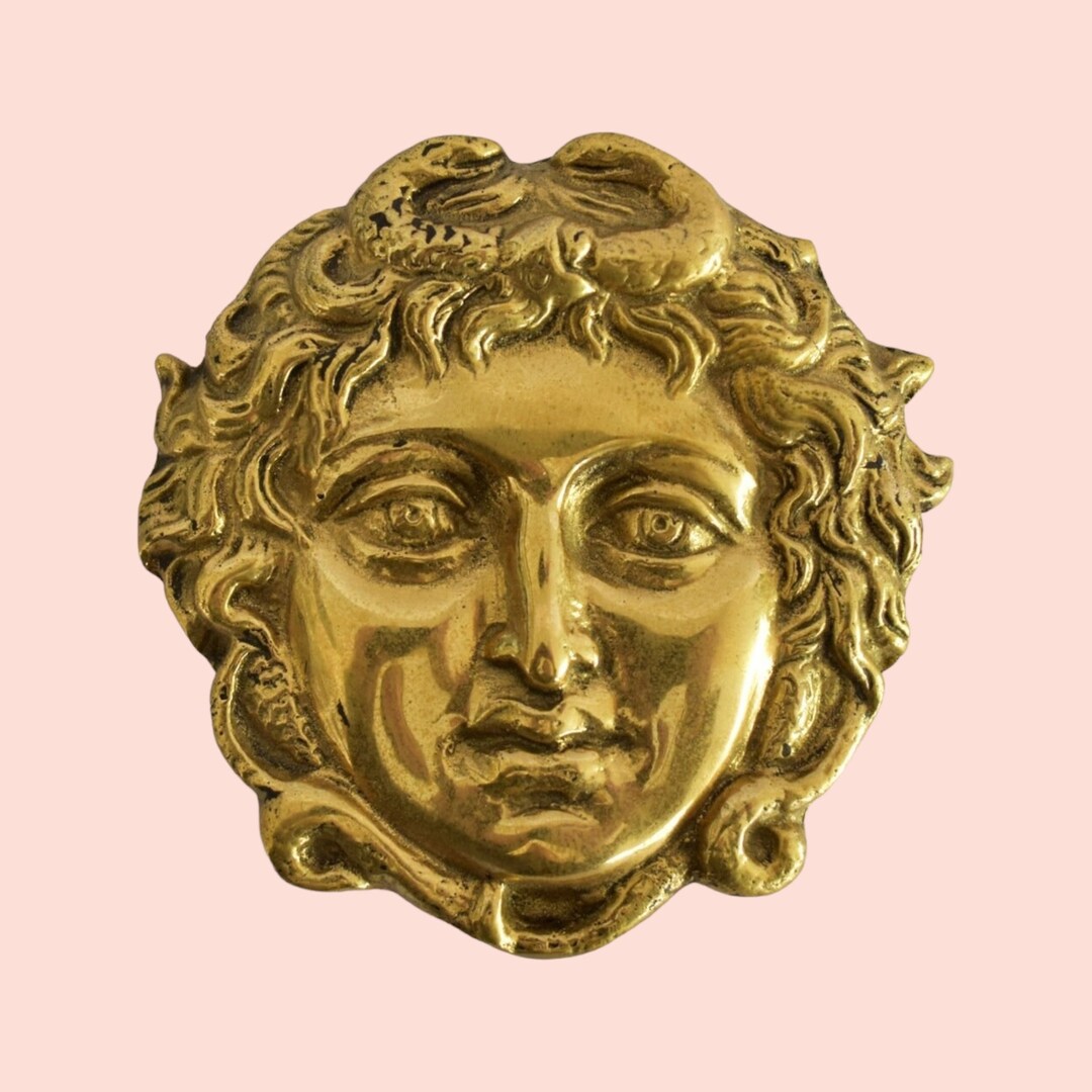 Gorgoneion - Paperweight - Representation of the Face of a Gorgon ...