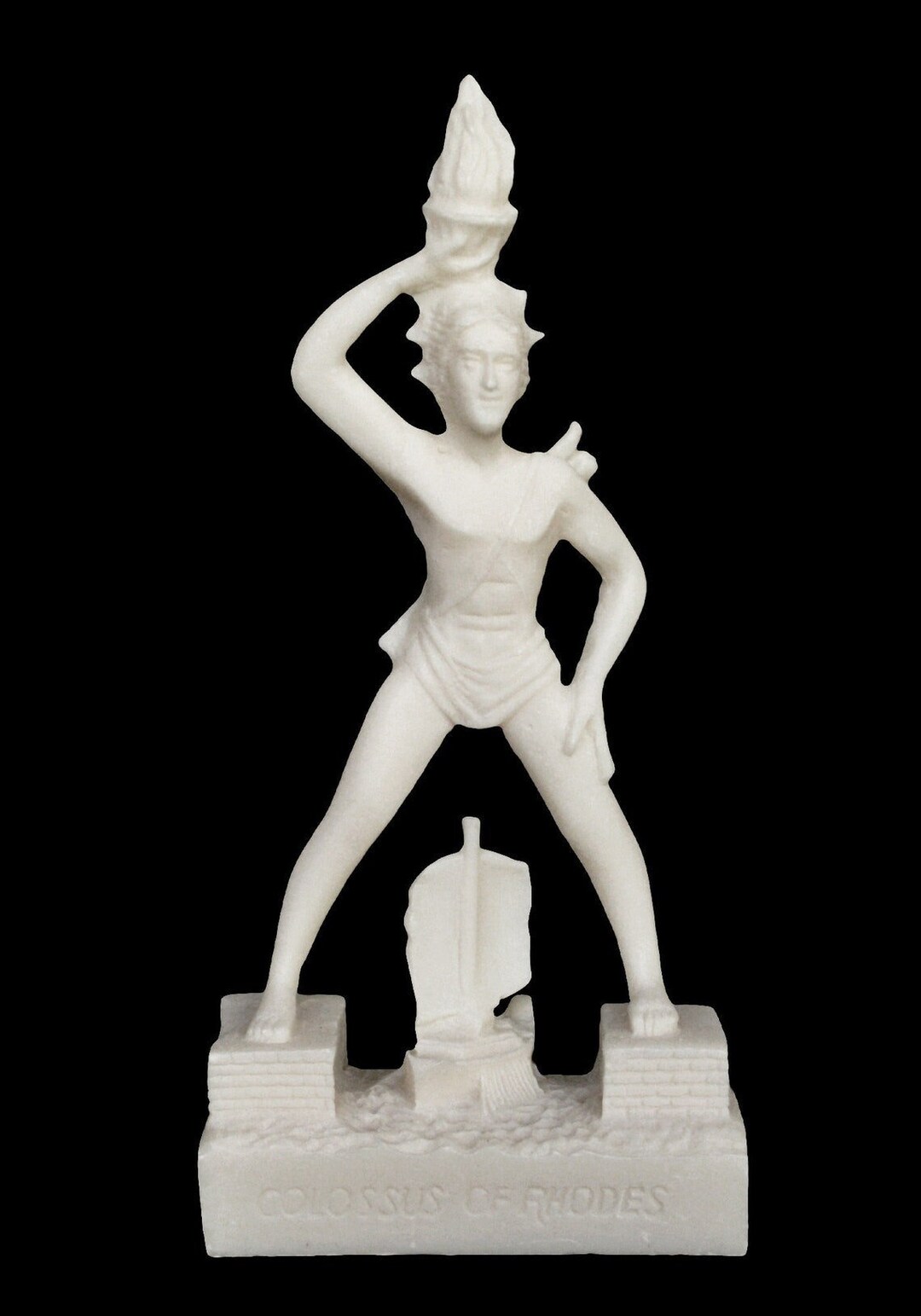 Colossus of Rhodes Colossal Statue of the Sun God Helios by - Etsy