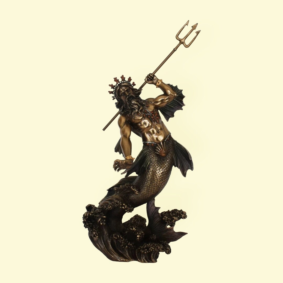 Poseidon Neptune - the Olympian God of the Sea, Earthquakes, Floods ...