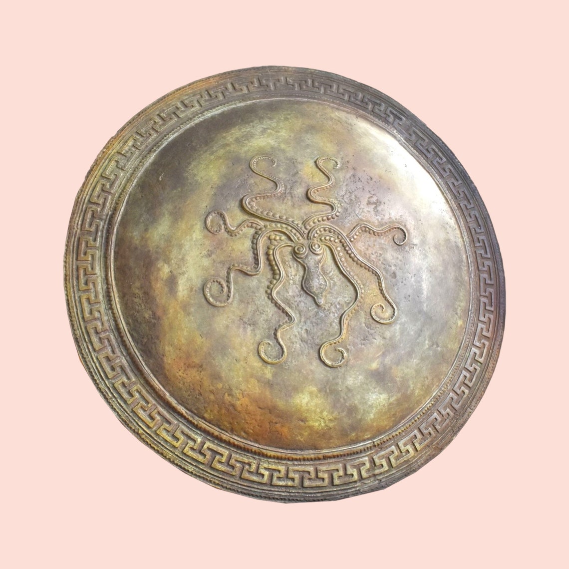 Ancient Greek Shield Aspis Life Size Octopus Design Museum Replica ...