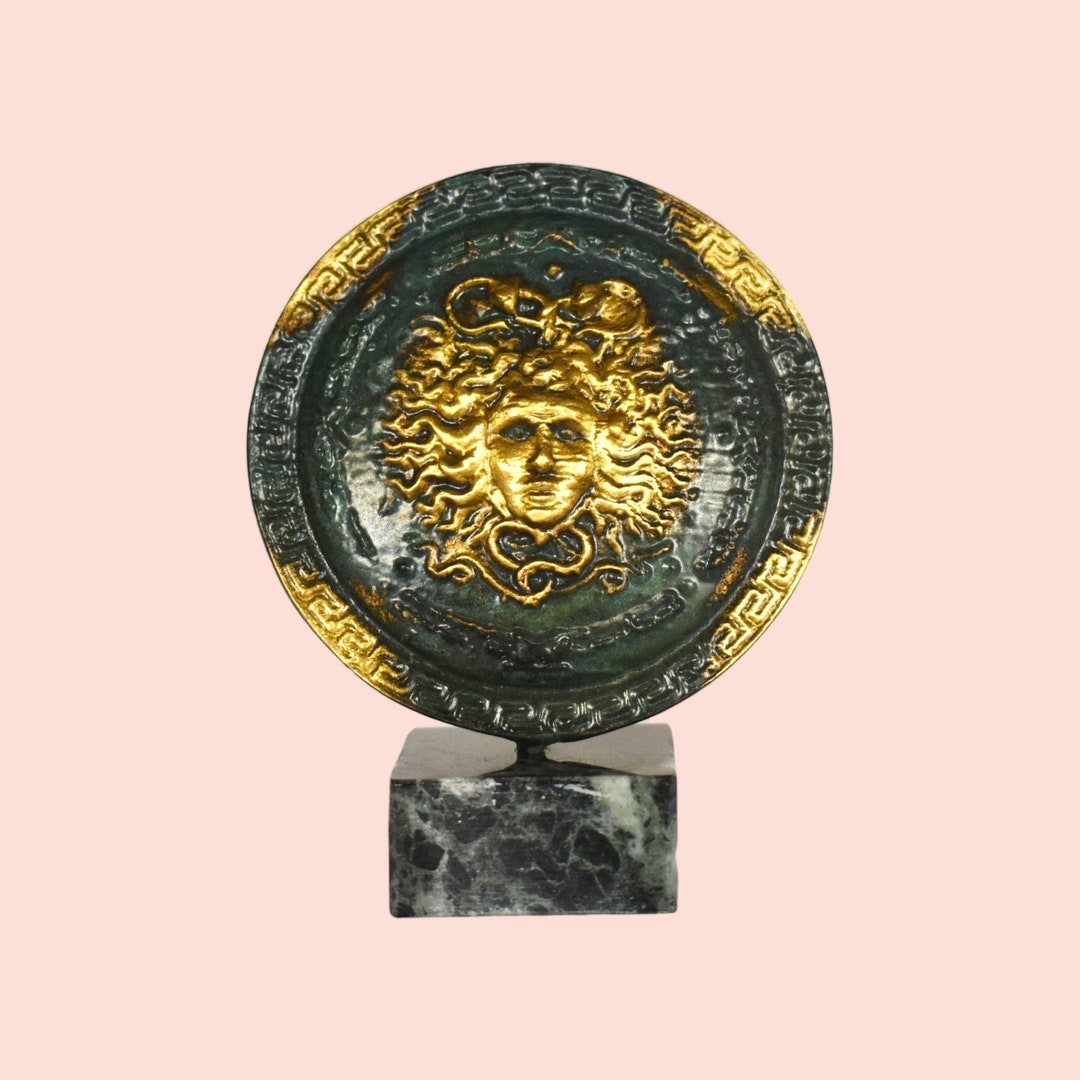 Medusa Shield the Most Famous of the Monster Figures Known as Gorgons ...