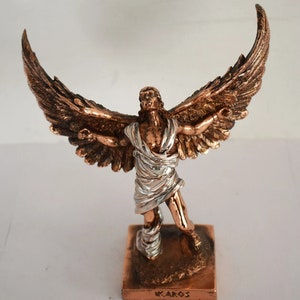 Icarus - Son of Daedalus - Flight From Crete With Wings From Wax and ...
