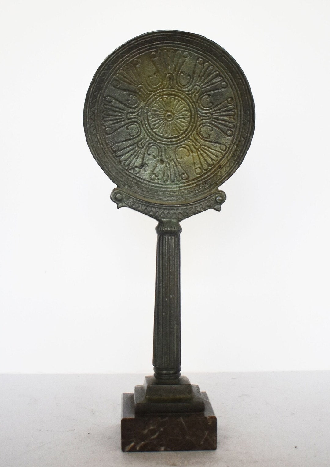 Ancient Greek Mirror With Floral Design Classic Period - Etsy