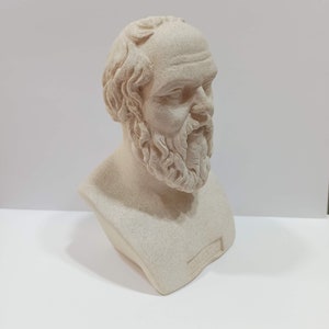 Socrates Bust - Ancient Greek Scholar, Teacher and Philosopher - the ...