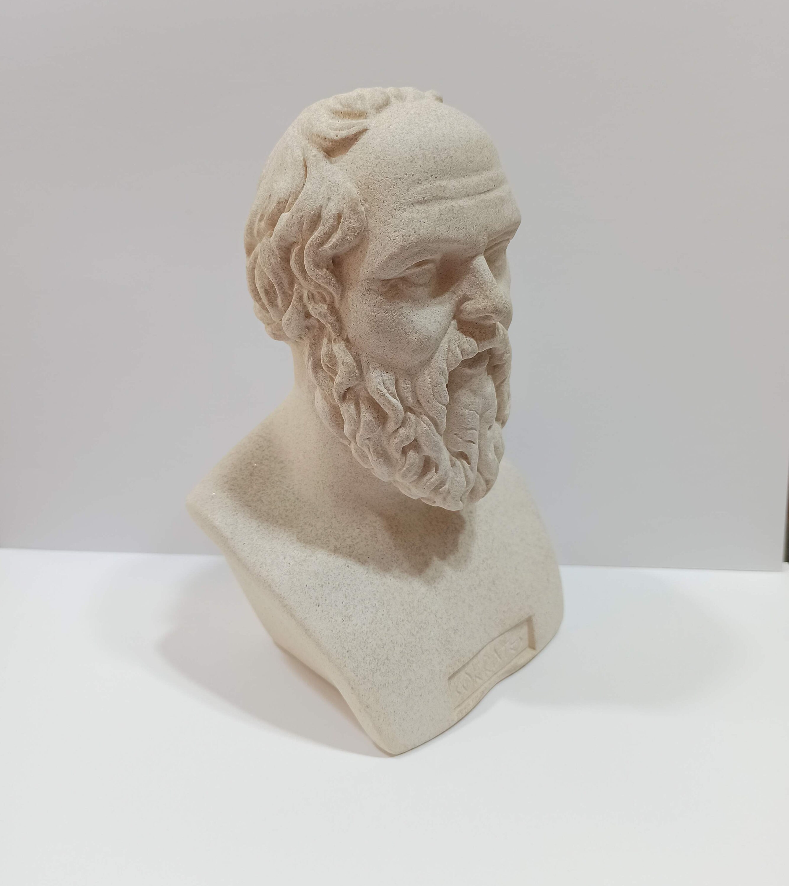 Socrates Bust Ancient Greek Scholar, Teacher and Philosopher the Main ...