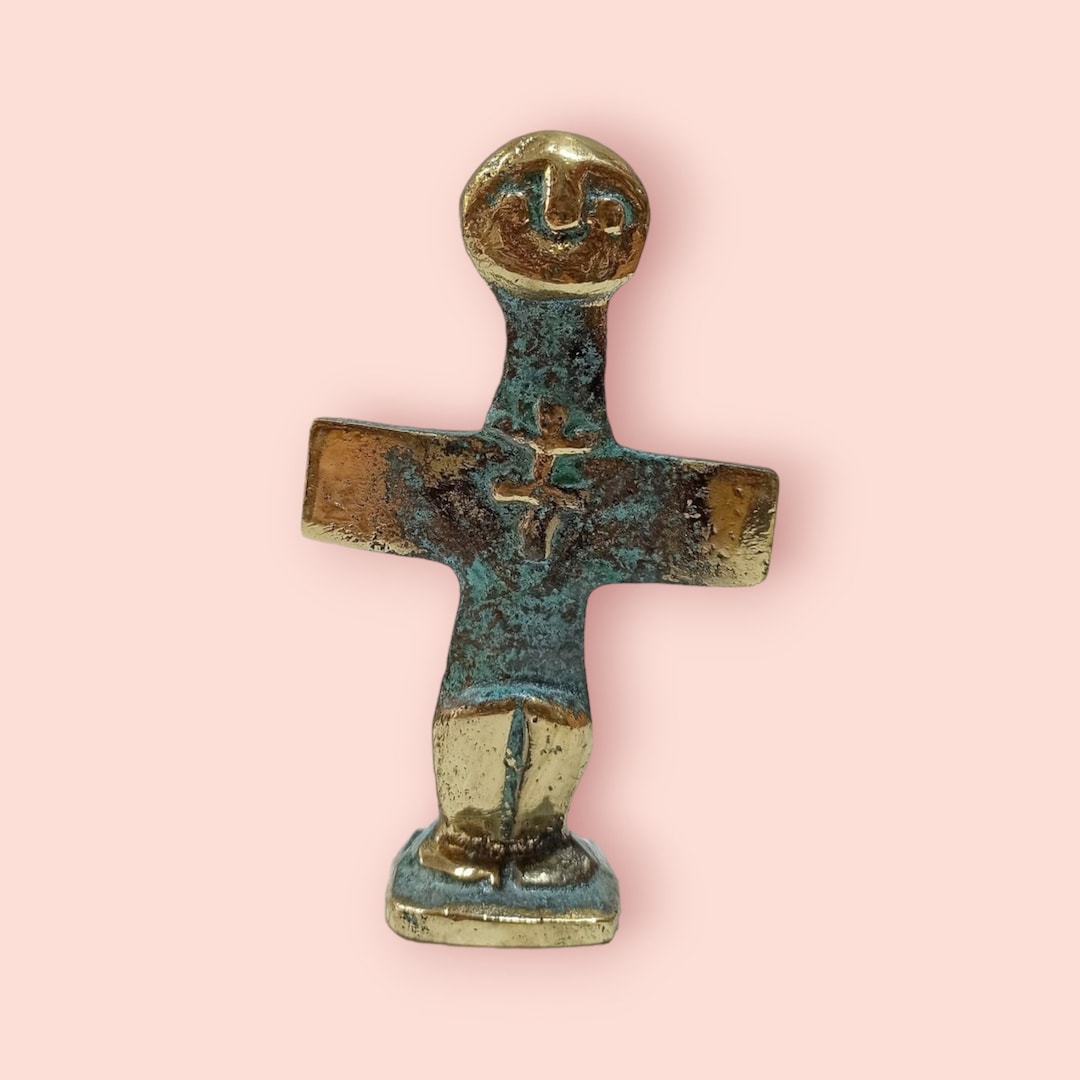 Idol of Pomos Prehistoric Sculpture A Woman With Her Arms Spread ...