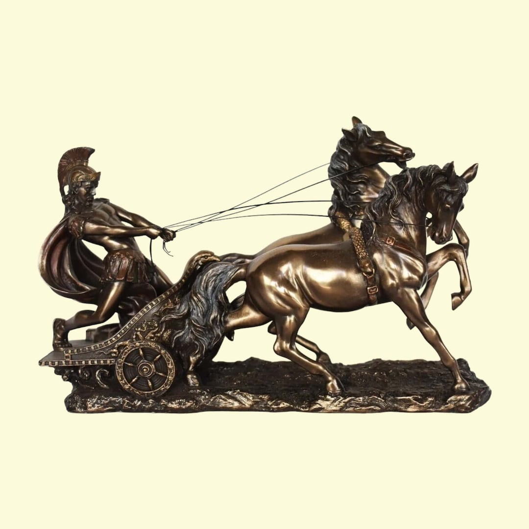 Achilles on Chariot - Hero of the Trojan War - Greatest of All Greek ...