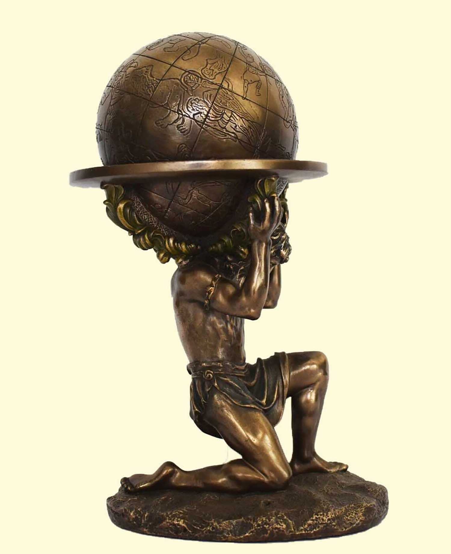 Atlas Leader of the Titans in War Against Zeus He Was Condemned to ...