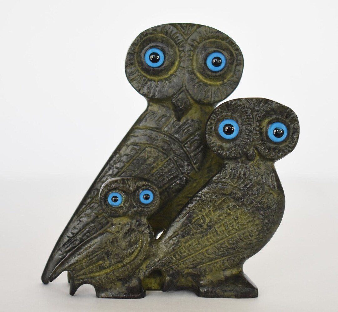 Owls of Athena Minerva Symbol of Wisdom Knowledge - Etsy