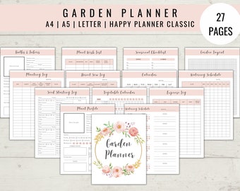 Garden Planner Printable Garden Journal Gardening Planner Garden ...
