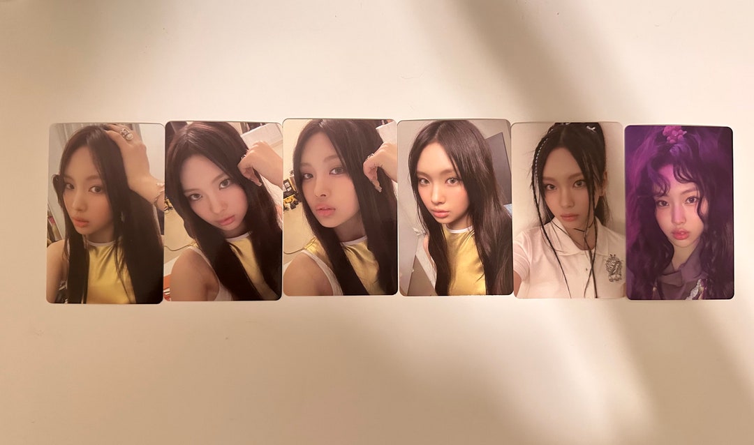 Buy 3 Get 1 Official Hyein Newjeans Photocards Get up - Etsy