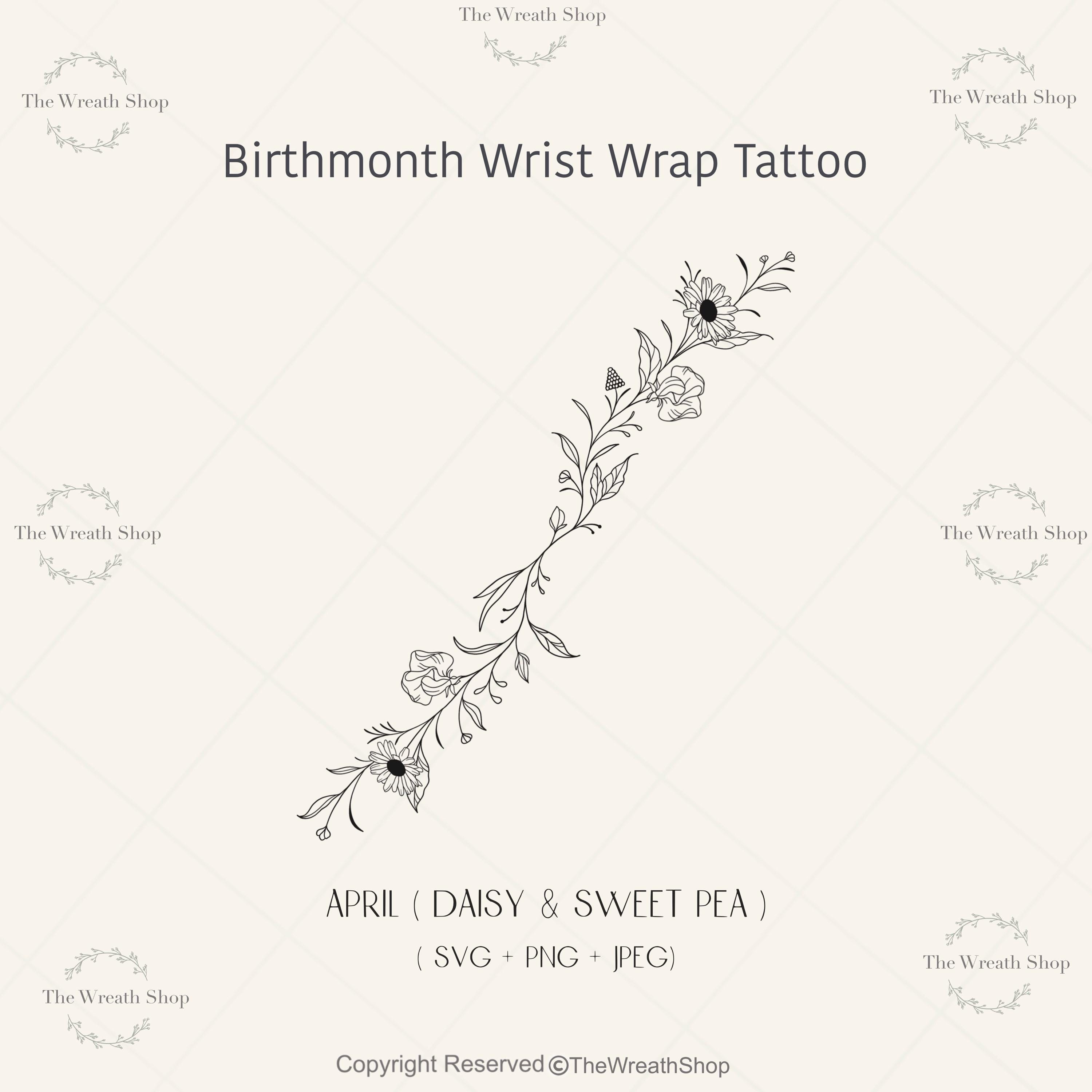 Vine tattoo stencil - Bronctattooaus.com