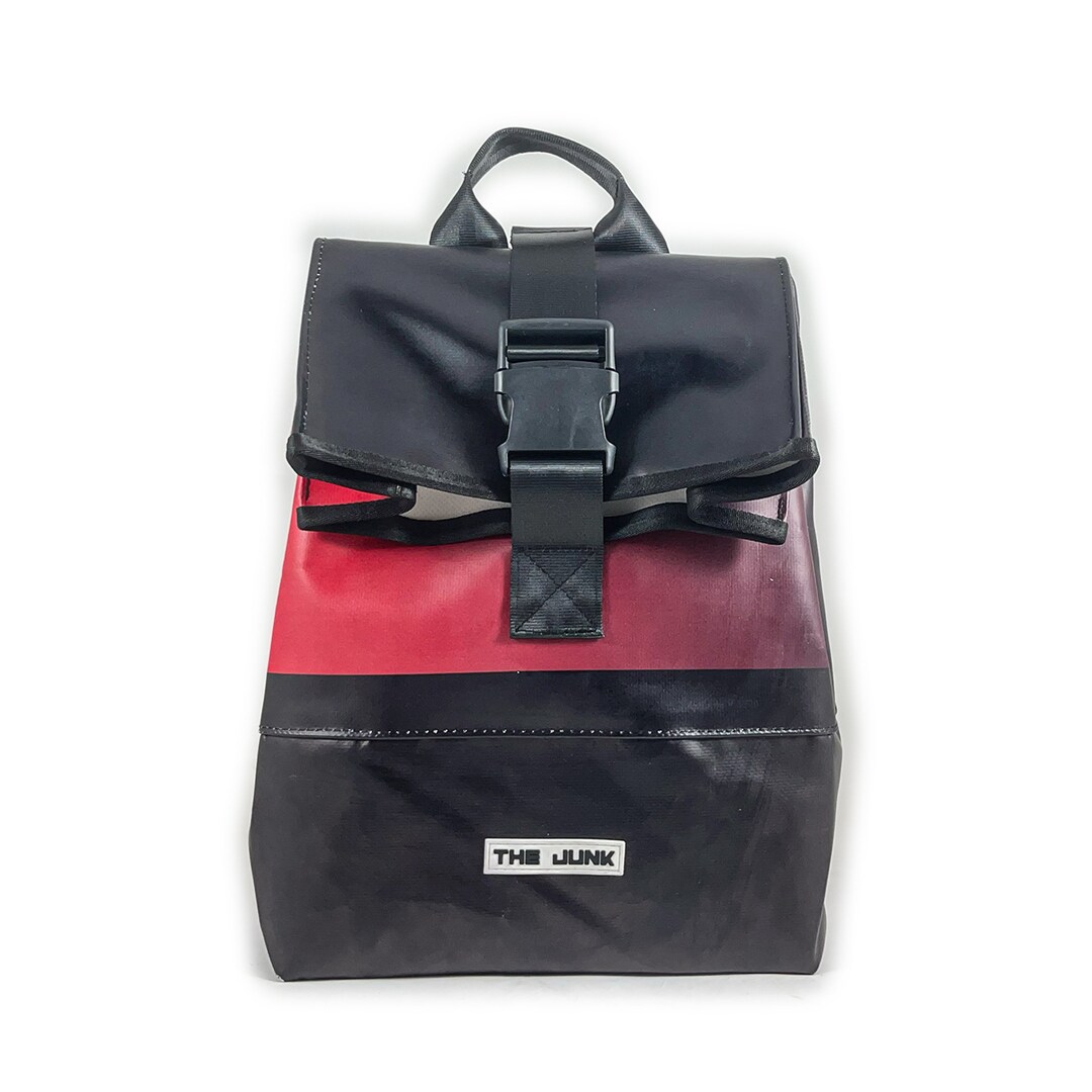 Upcycle Bag, Upcycled Backpack, Recycled Backpack, Tarp Backpack ...