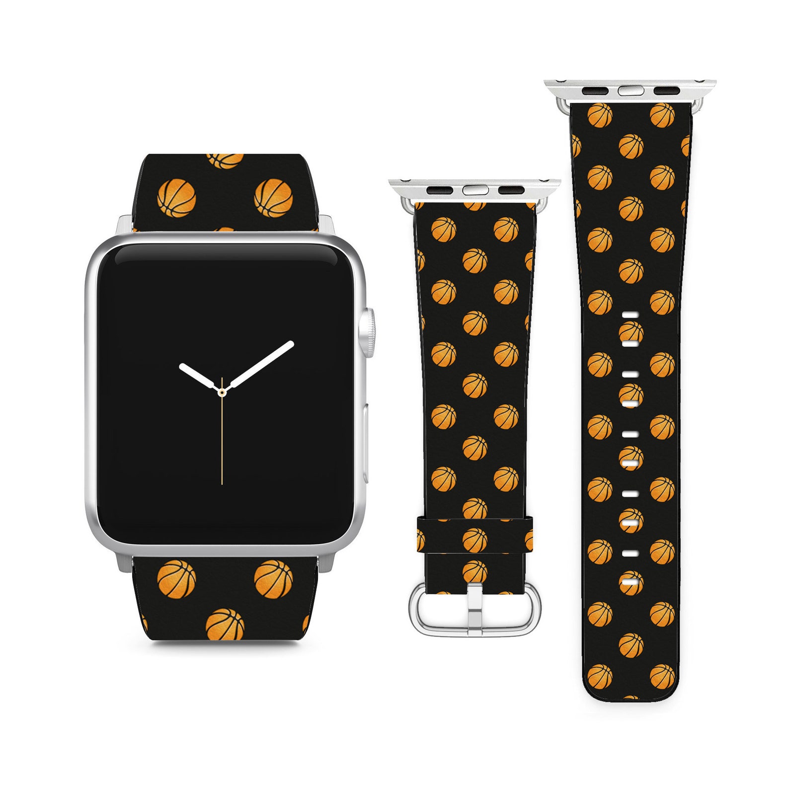 Basketball Theme for Apple Watch Band Iwatch Strap for Series SE 9 8 7 ...