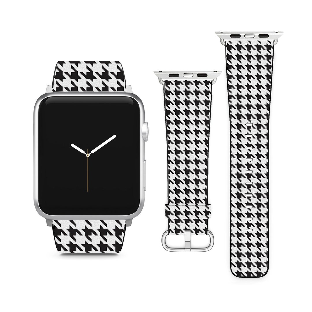 Classic Houndstooth Design for Apple Watch Band Iwatch Strap for Series ...
