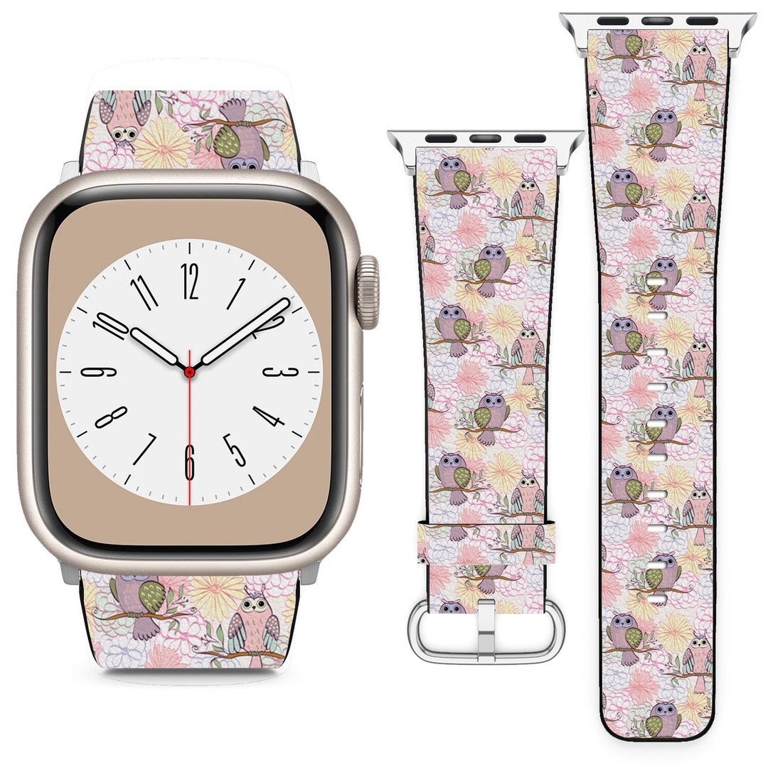 Cartoon Owl Design for Apple Watch Band Iwatch Strap for Series SE 9 8 ...
