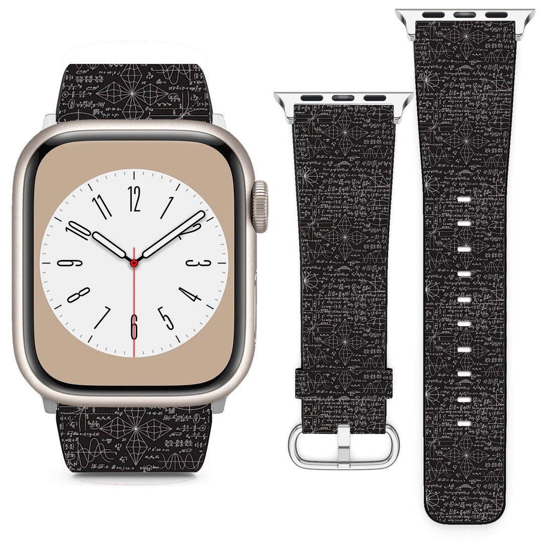 Math Algebra Equation Theme for Apple Watch Band Iwatch Strap for ...