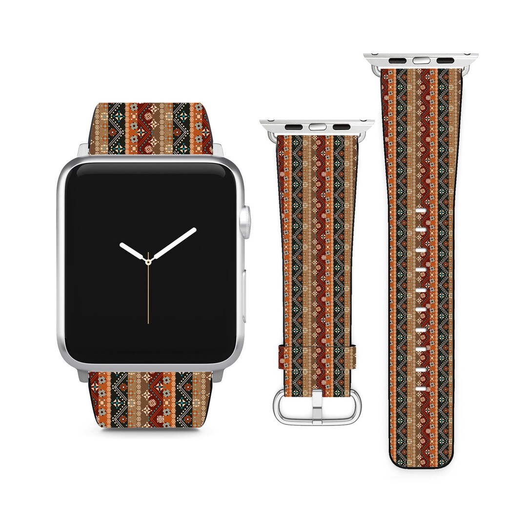 Boho Tribal Pattern for Apple Watch Band Iwatch Strap for Series SE 9 8 ...