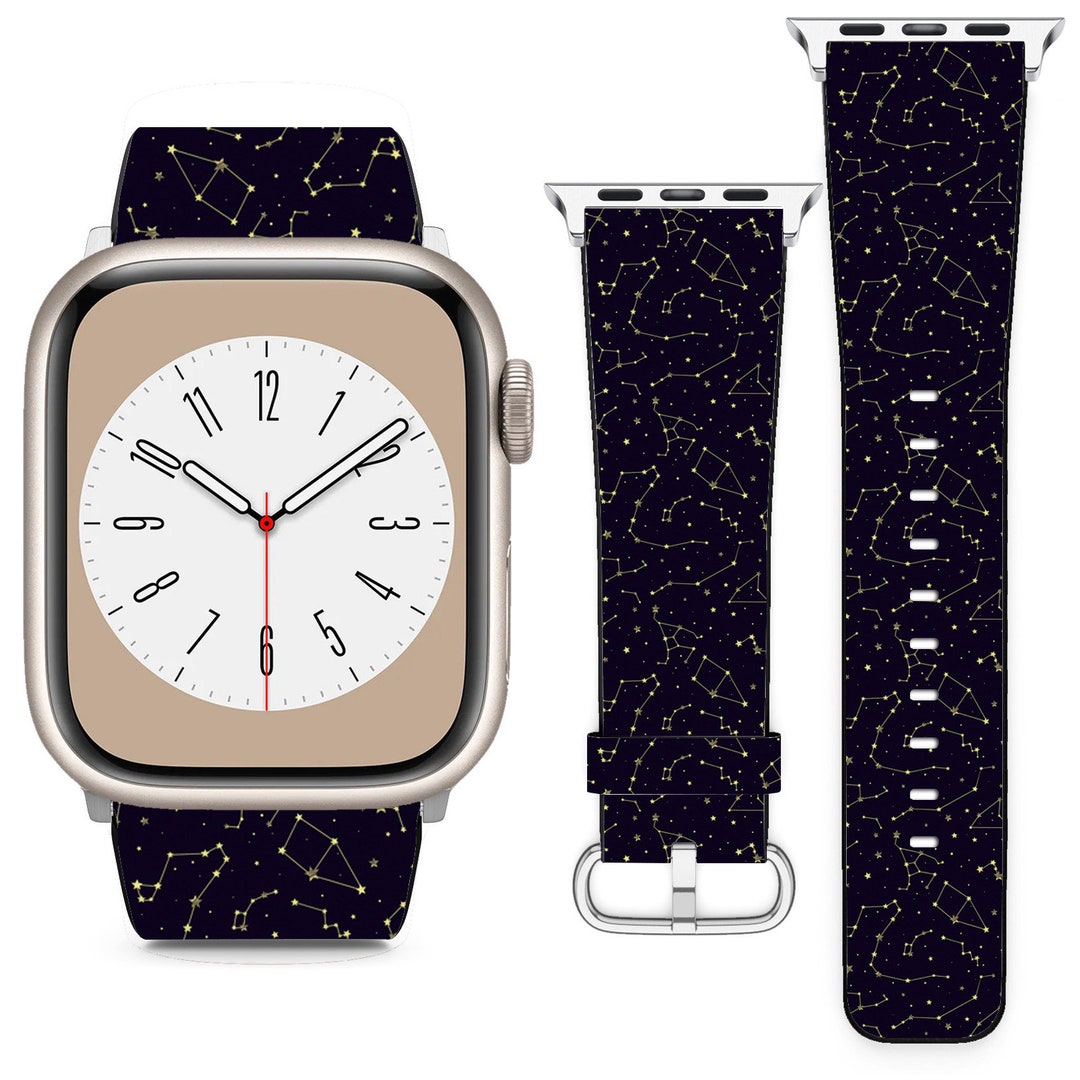 Constellation Stars Galaxy Theme for Apple Watch Band Iwatch Strap for ...