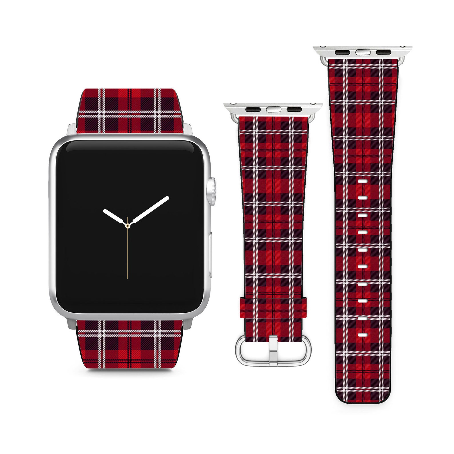 Traditional Tartan Pattern for Apple Watch Band Iwatch Strap for Series ...