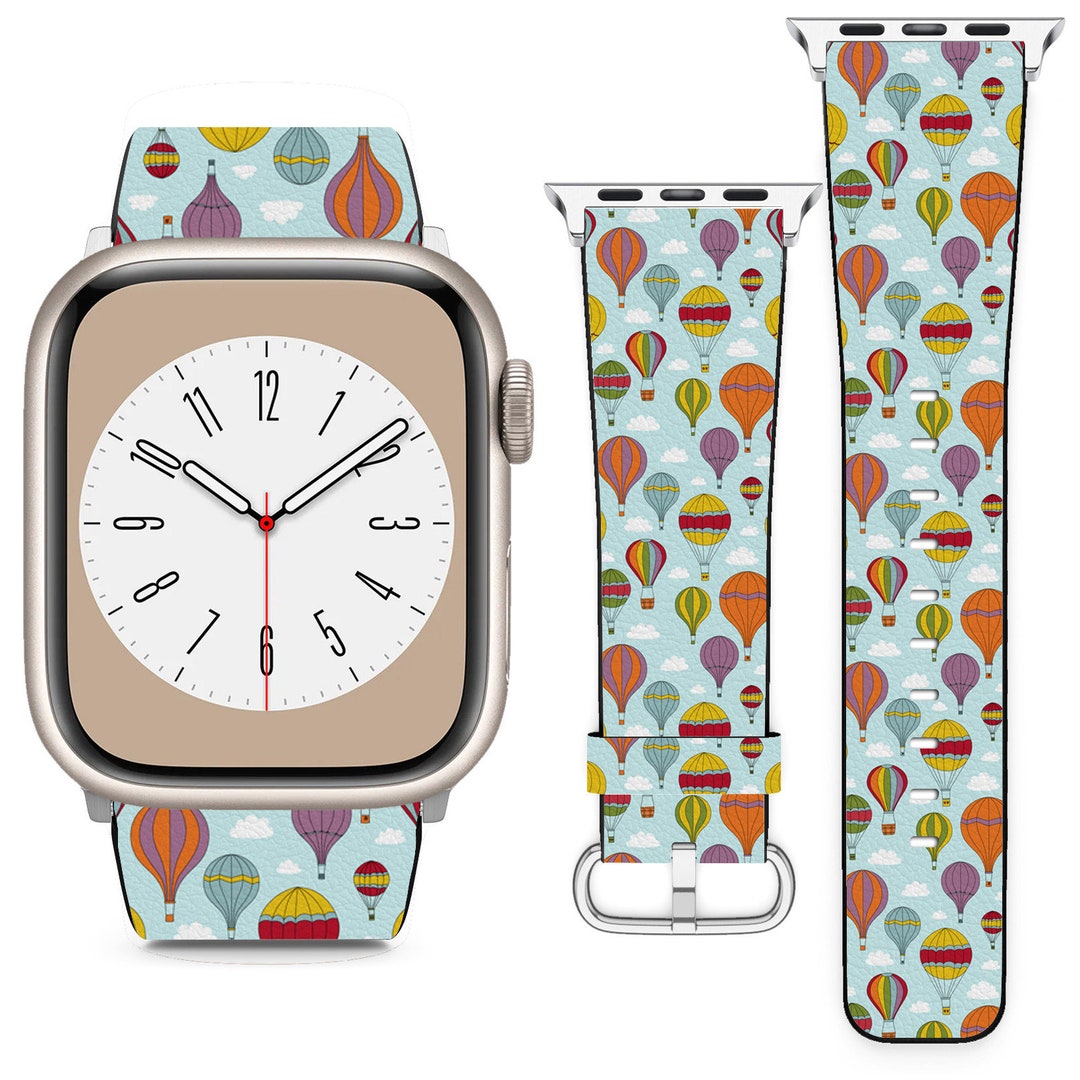 Hot Air Balloon Theme for Apple Watch Band Iwatch Strap for Series SE 9 ...