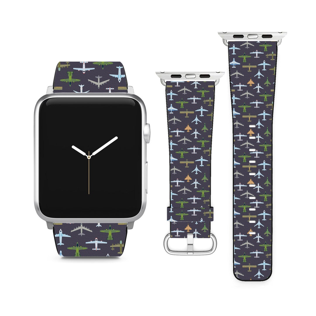 Fighter Jet Plane for Apple Watch Band Iwatch Strap for Series SE 9 8 7 ...