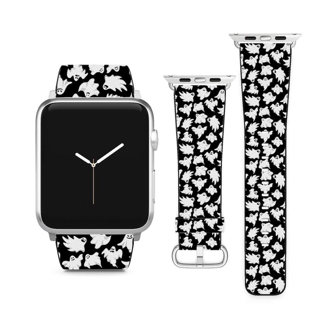Halloween Ghost Design for Apple Watch Band Iwatch Strap for Series SE ...