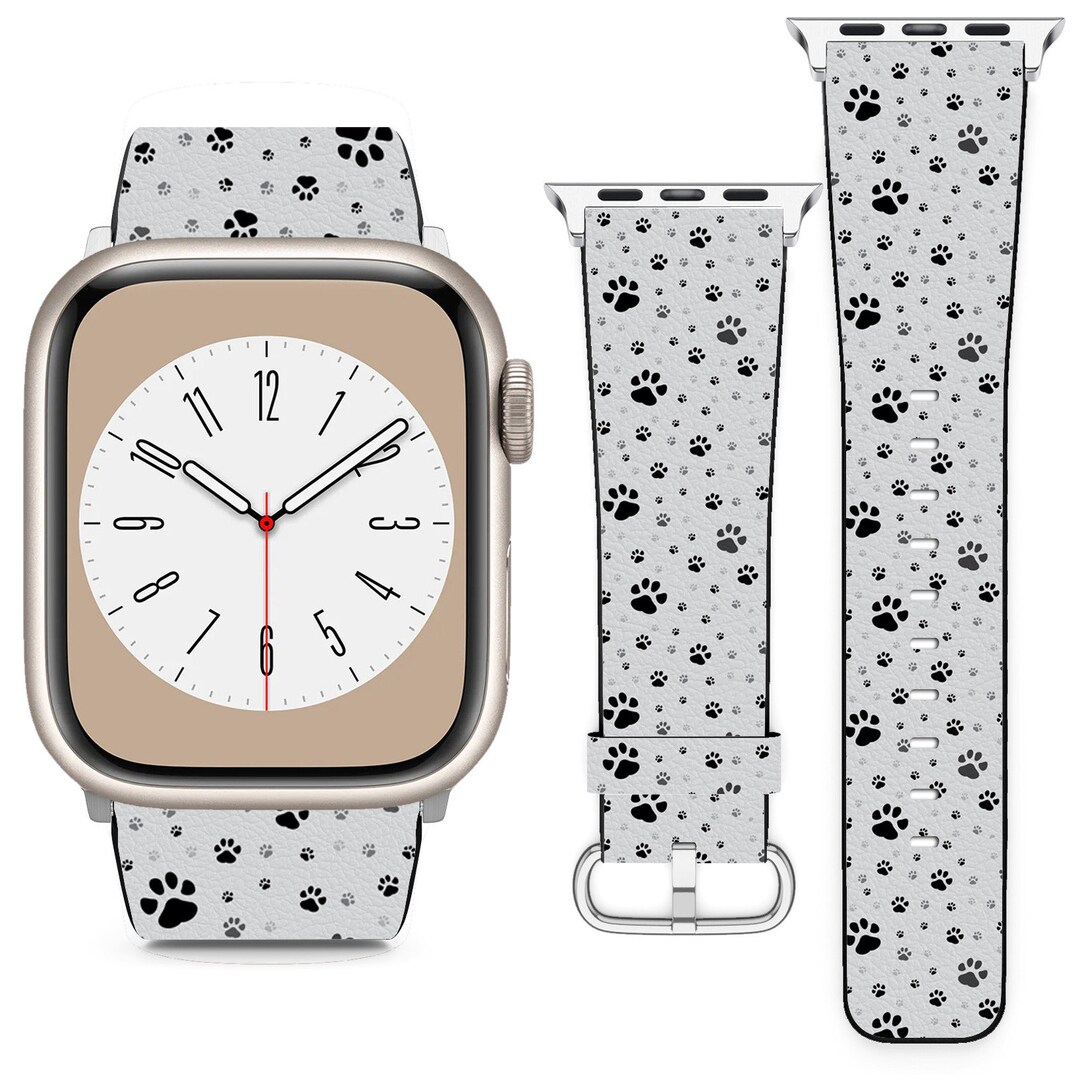 Cat Paw Print Theme for Apple Watch Band Iwatch Strap for Series SE 9 8 ...