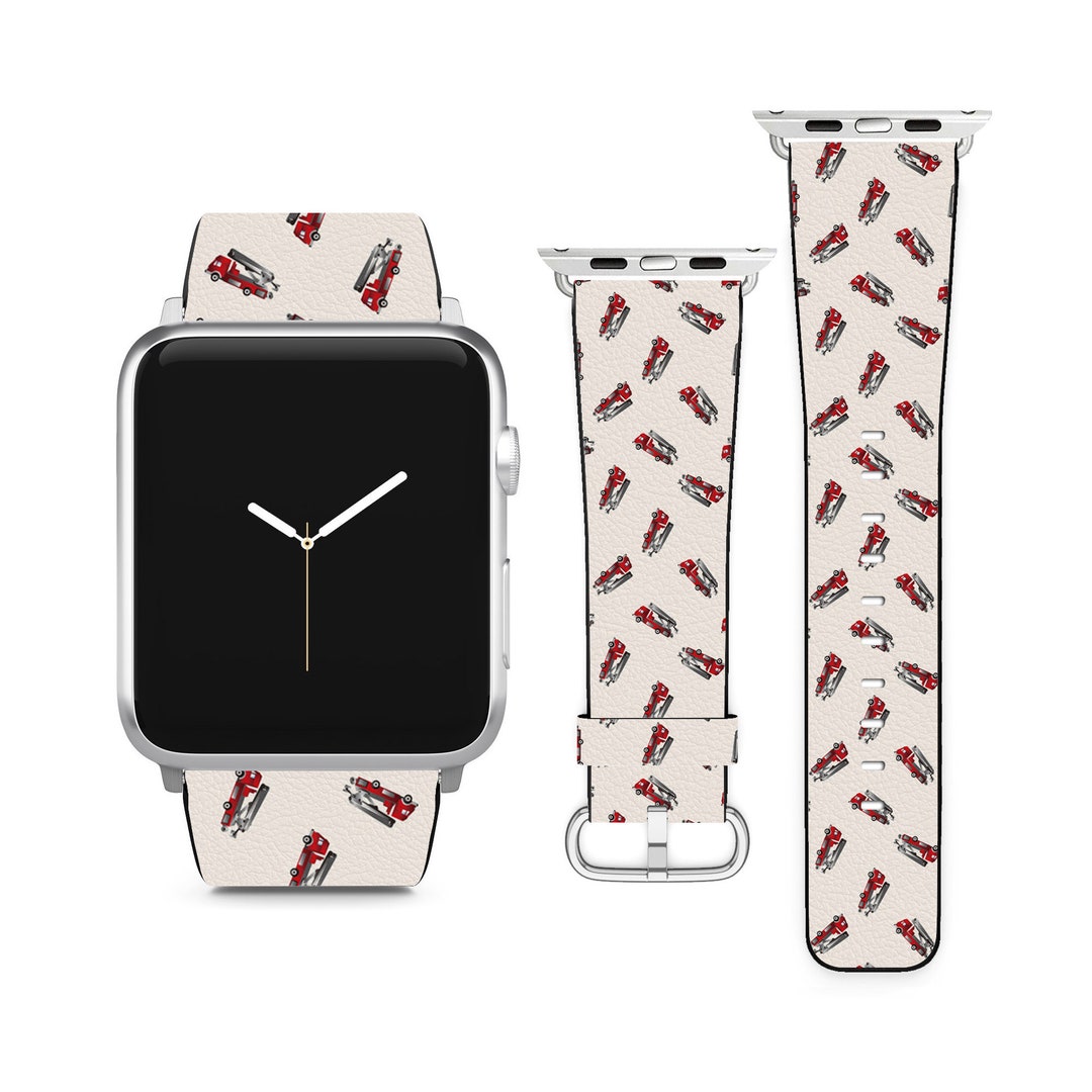 Fire Truck Design for Apple Watch Band Iwatch Strap for Series SE 9 8 7 ...