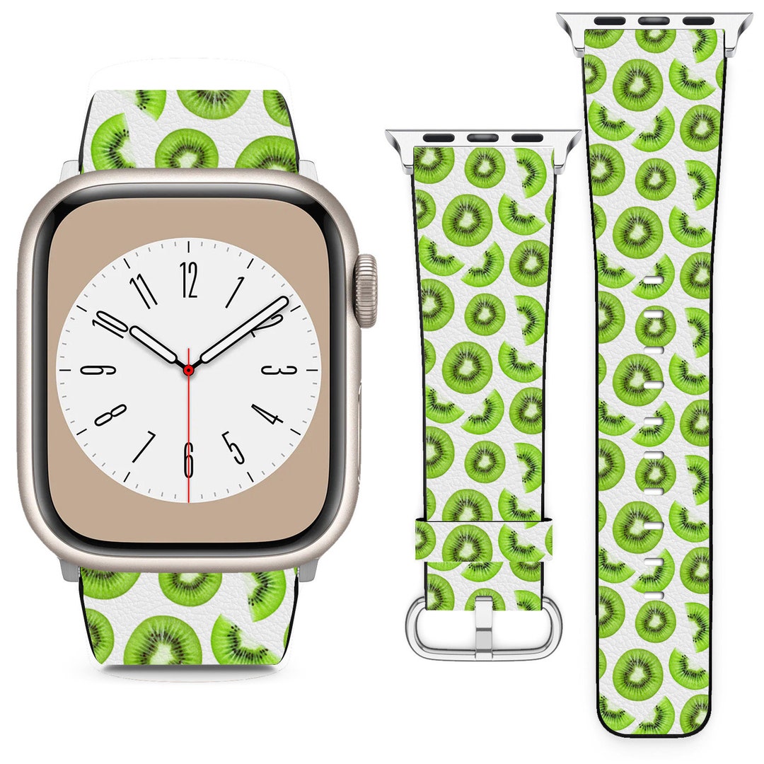 Fresh Kiwi Fruit Design for Apple Watch Band Iwatch Strap for Series SE ...
