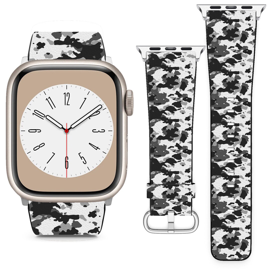 Urban Camo Pattern for Apple Watch Band Iwatch Strap for Series SE 9 8 ...