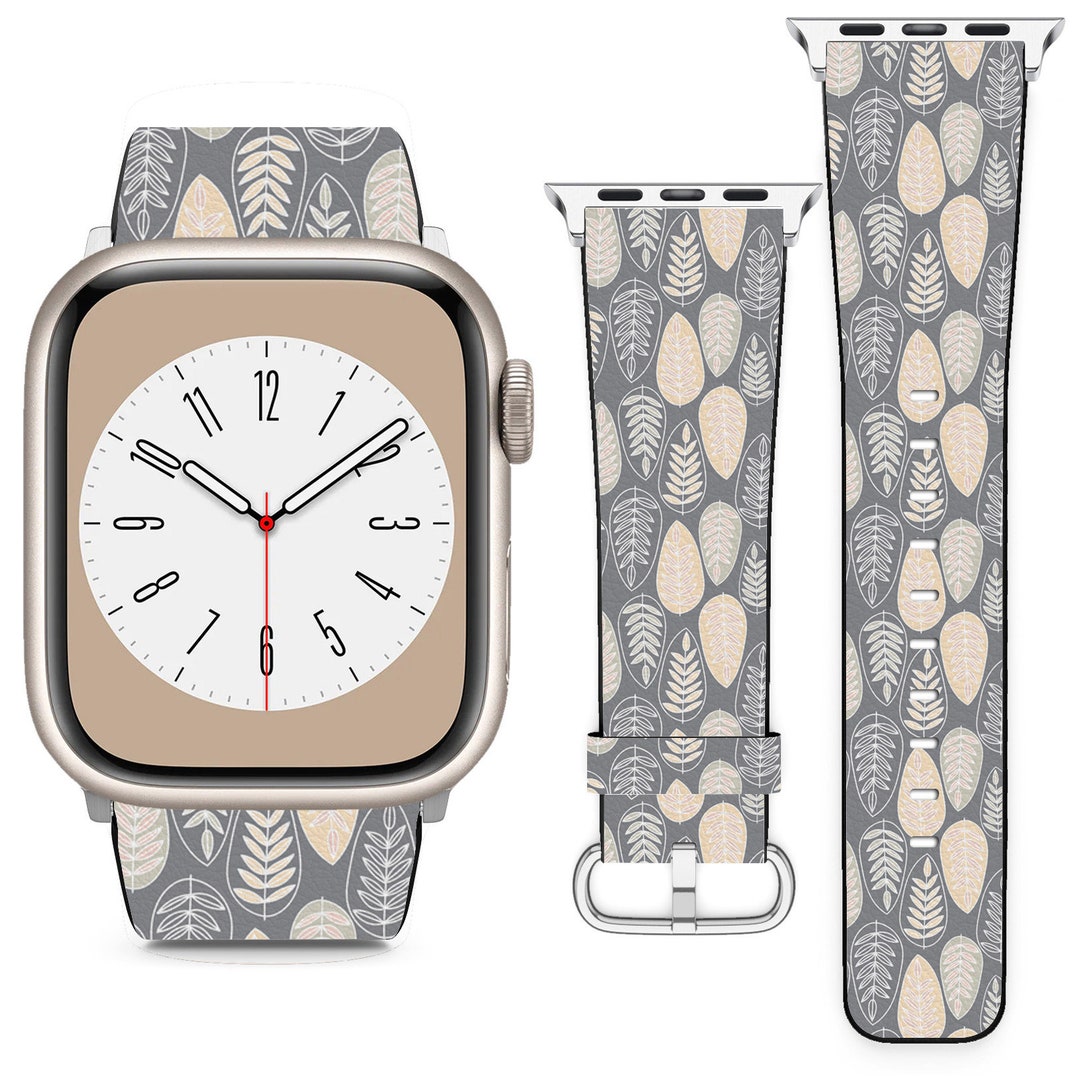 Beautiful Leaves Silhouette for Apple Watch Band Iwatch Strap for ...