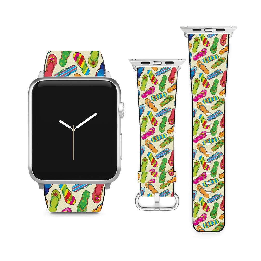 Flip Flop Design Theme for Apple Watch Band Iwatch Strap for Series SE ...
