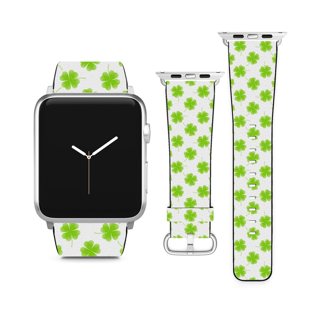 Four Leaf Clover Design for Apple Watch Band Iwatch Strap for Series SE ...