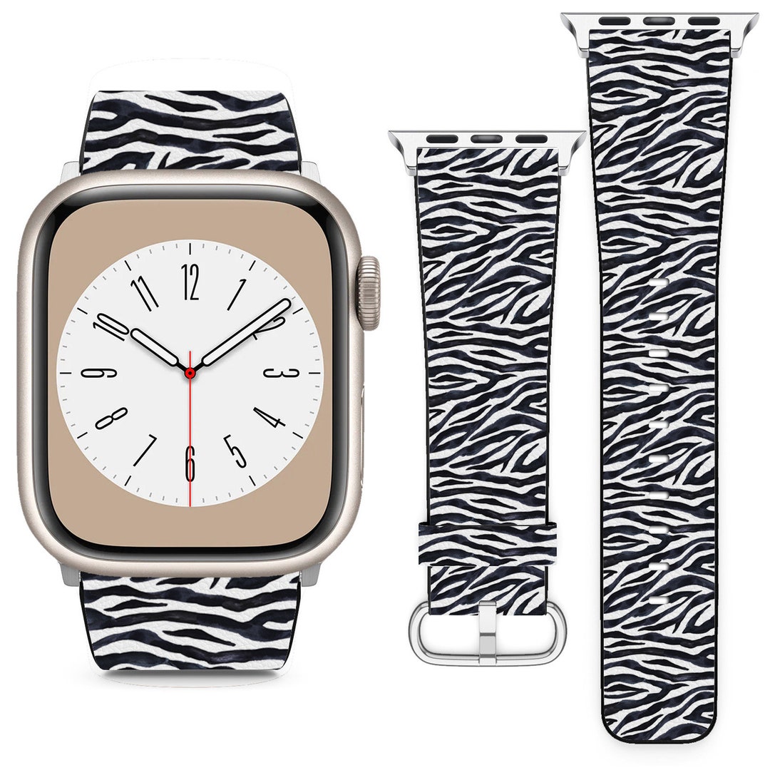 Zebra Stripes Pattern for Apple Watch Band Iwatch Strap for Series SE 9 ...