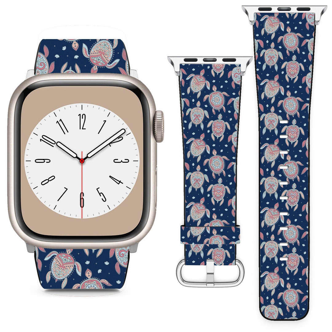 Tribal Sea Turtle Design for Apple Watch Band Iwatch Strap for Series ...