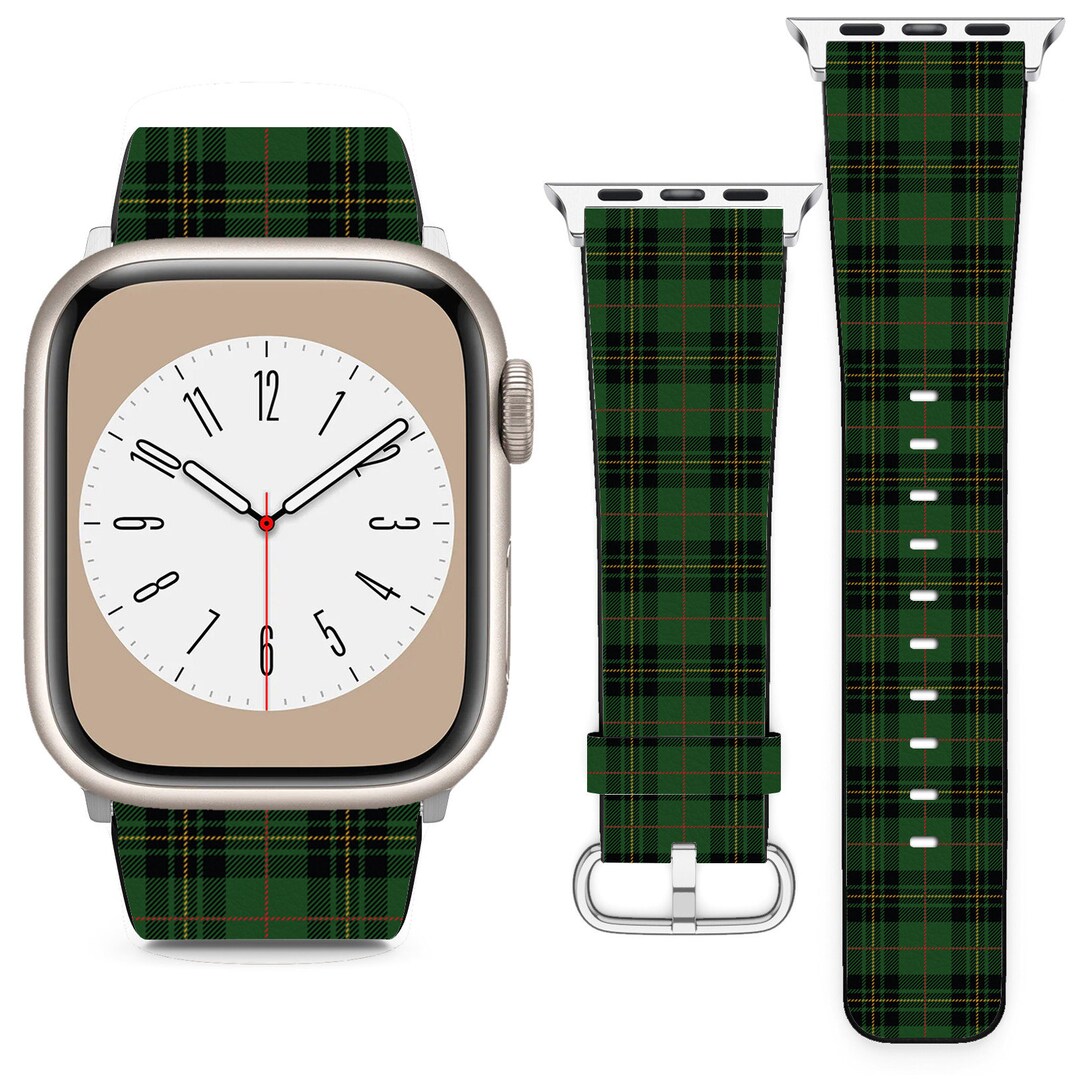 Clan Forbes Plaid Pattern for Apple Watch Band Iwatch Strap for Series ...