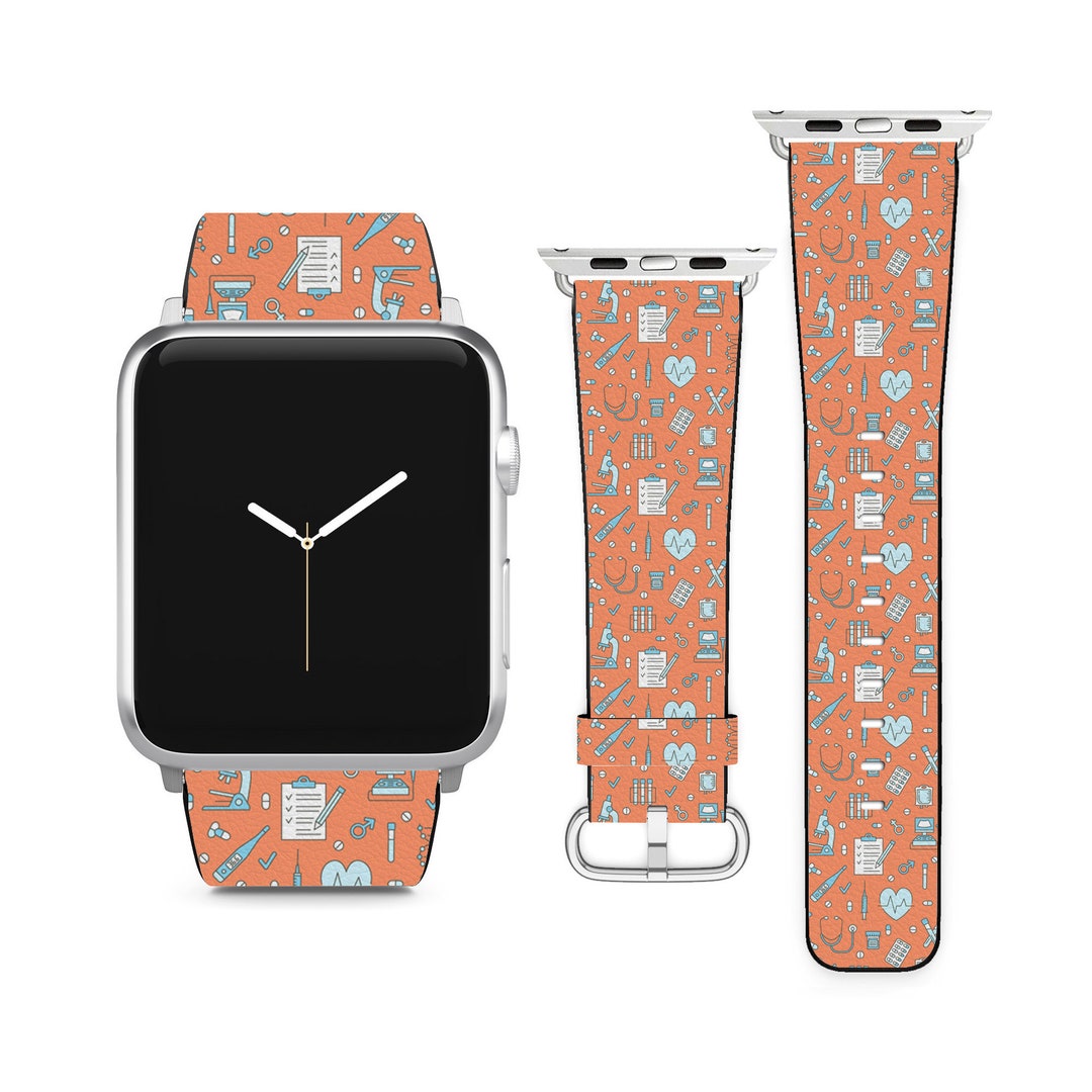 Medical Tools Theme for Apple Watch Band Iwatch Strap for Series SE 8 7 ...