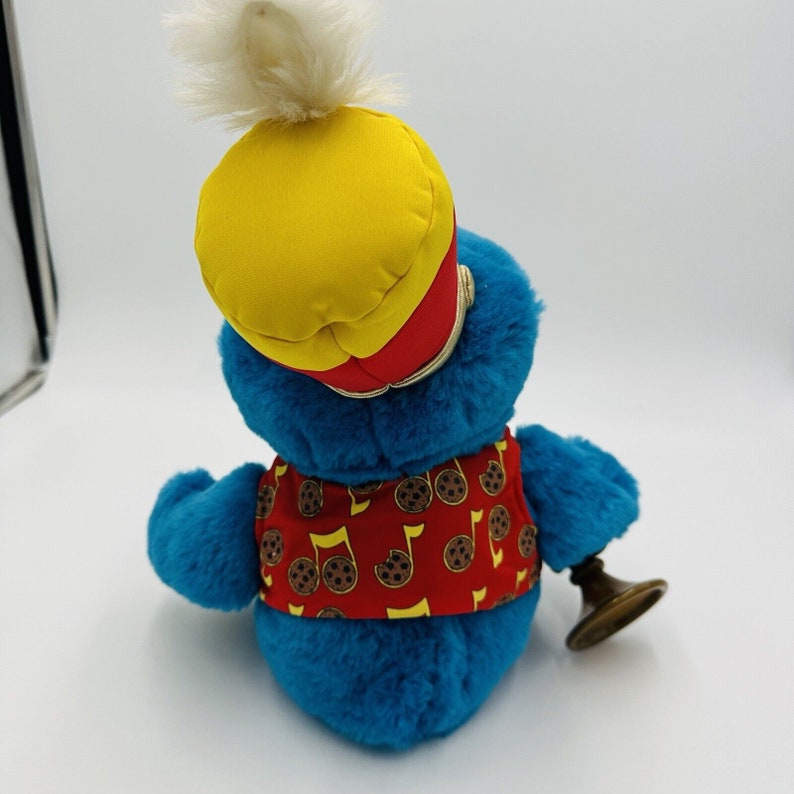 Mattel Tyco Sesame Street Cookie Monster Trumpet Playing Plush - Etsy