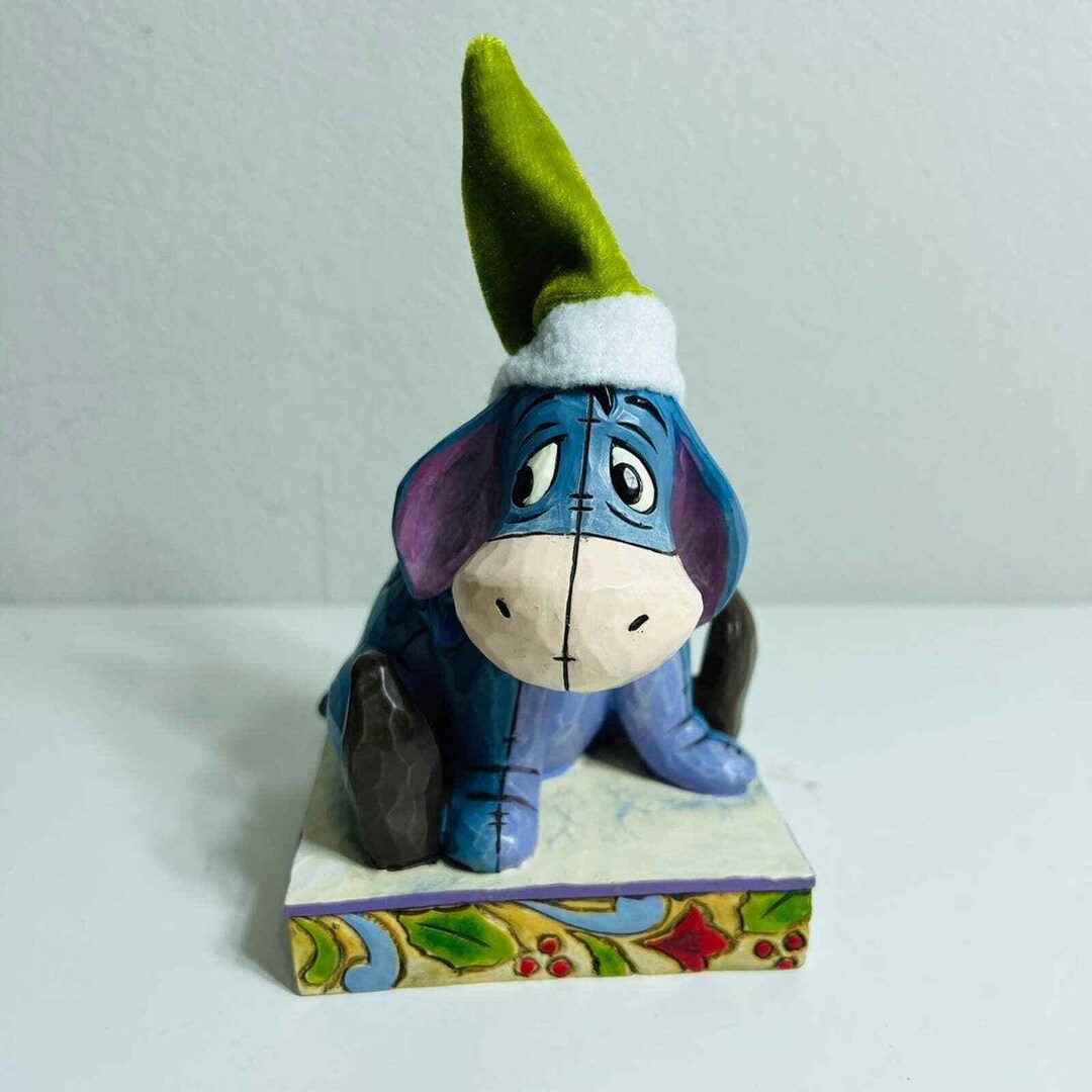 Jim Shore Eeyore Walt Disney Showcase Santa's Little Helper Figurine - Etsy