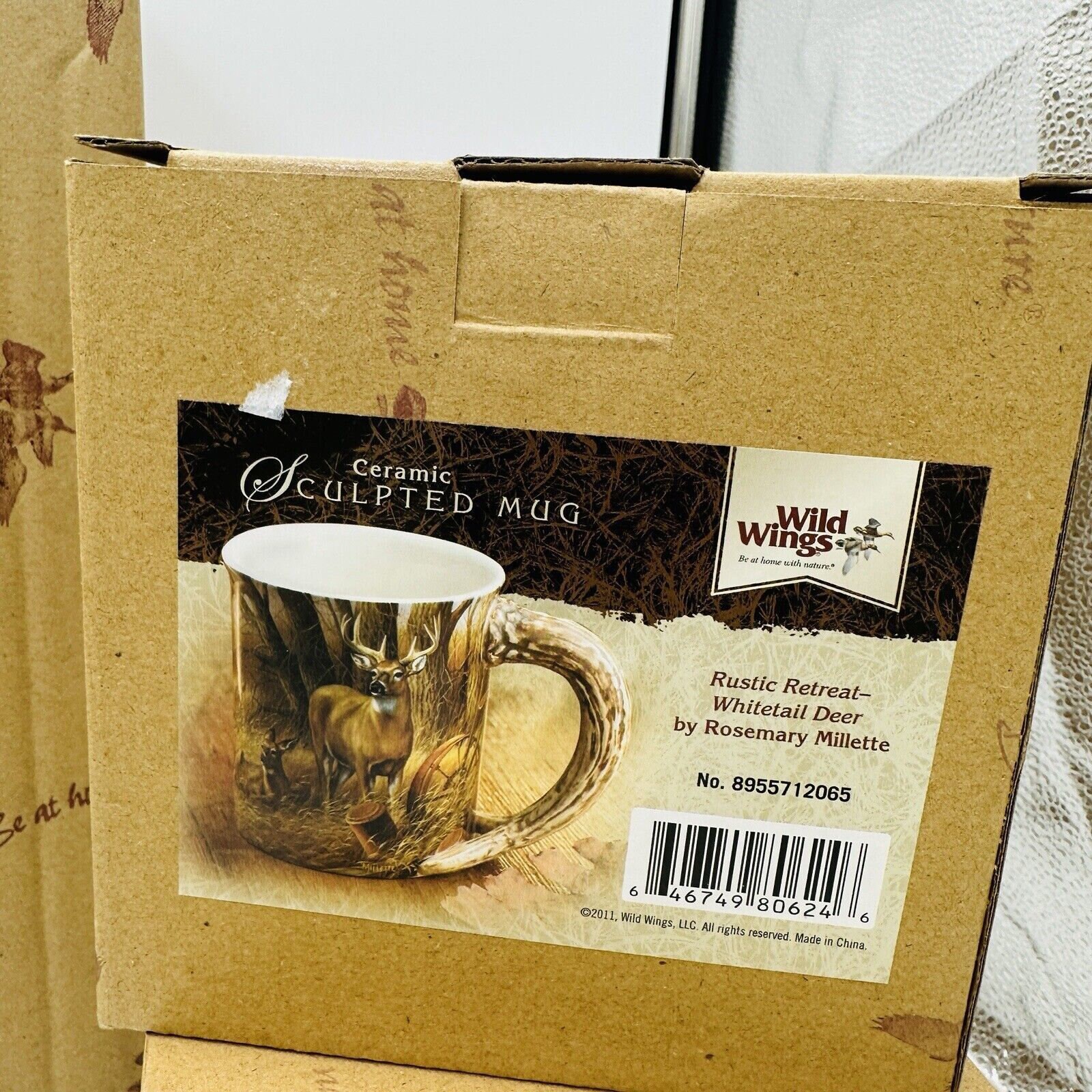 Wild Wings Terry Redlin Faux Antler Mug Holder 4 Sculpted Mugs - Etsy