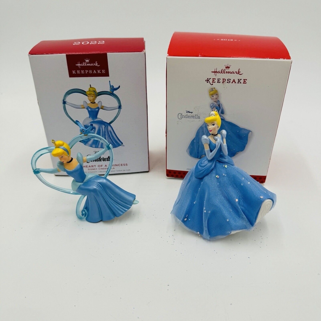Hallmark Keepsake Disney Cinderella Ornaments Heart of Princess Vision ...