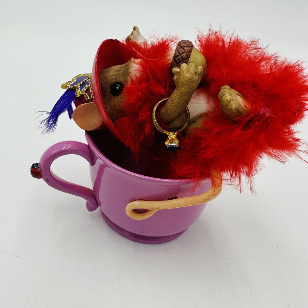 Charming Tails Figurine You're Pref-Tea Sweet Pink Teetasse 2006 ...